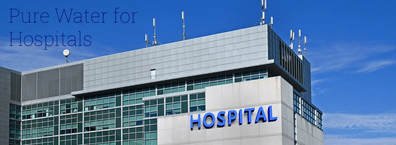 Pure Water Distillers for Hospitals and Medical Facilities